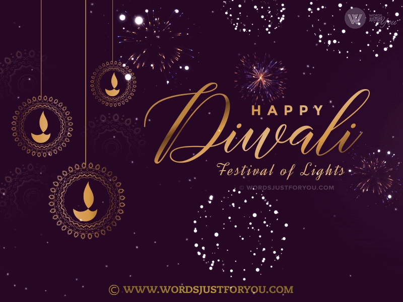 Animated Diwali Fireworks