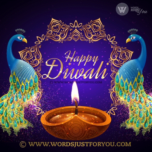 Happy Diwali Gif 1222 » WordsJustforYou.com - Original Creative ...