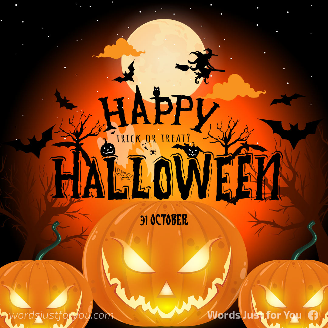 Happy Halloween Card - 5281 » WordsJustforYou.com - Original Creative ... Happy Halloween Card - 5281 » WordsJustforYou.com - Original Creative ...