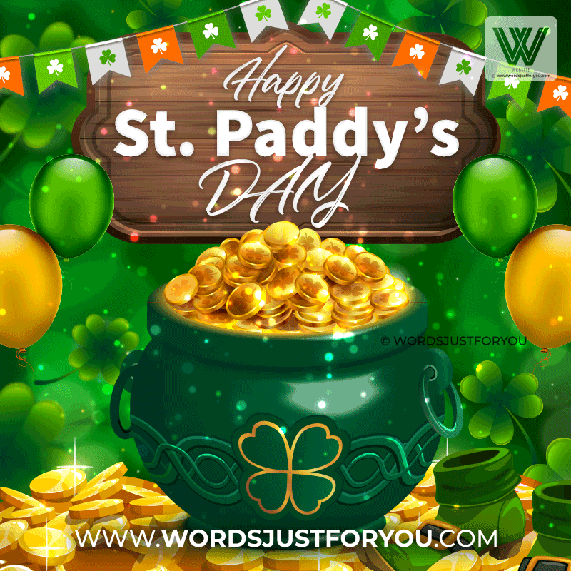 Happy St. Paddy's Day Gif » WordsJustforYou.com - Original Creative ...