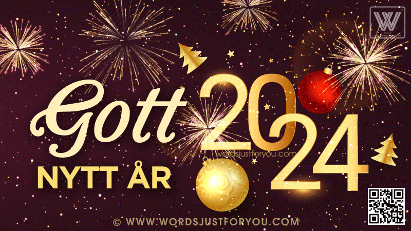 Gott Nytt år 2024 » WordsJustforYou.com - Original Creative Animated GIFs Gott Nytt år 2024 » WordsJustforYou.com - Original Creative Animated GIFs