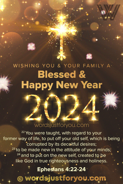 2024 Happy New Year Religious Gif » WordsJustforYou.com - Original ...