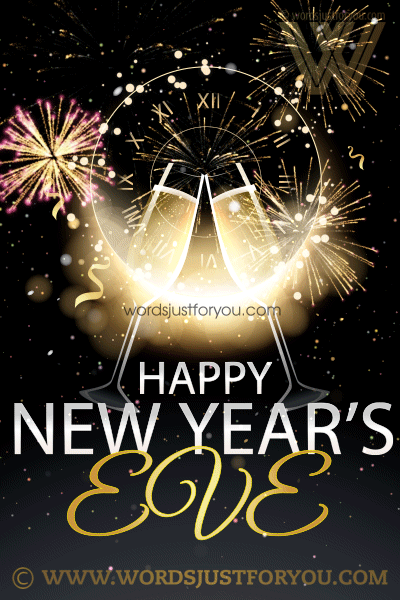 Happy New Year's Eve 2025 Gif » WordsJustforYou.com - Original Creative ...