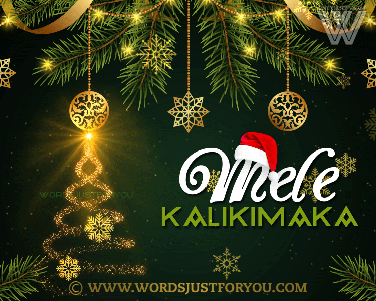 Mele Kalikimaka Gif » WordsJustforYou.com - Original Creative Animated GIFs