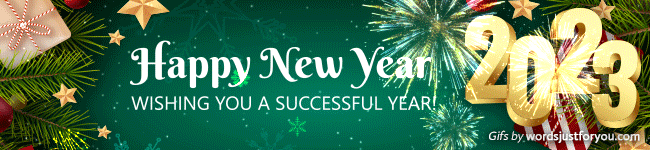 Happy New Year Gifs For Email Signature » WordsJustforYou.com ...