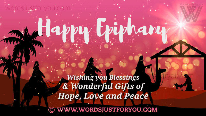 Happy Epiphany » WordsJustforYou.com - Original Creative Animated GIFs