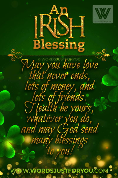Irish Blessings Gif » WordsJustforYou.com - Original Creative Animated GIFs