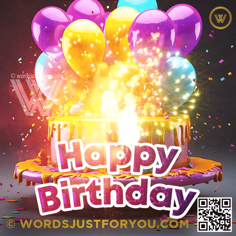 Happy Birthday Gifs » WordsJustforYou.com - Original Creative Animated GIFs