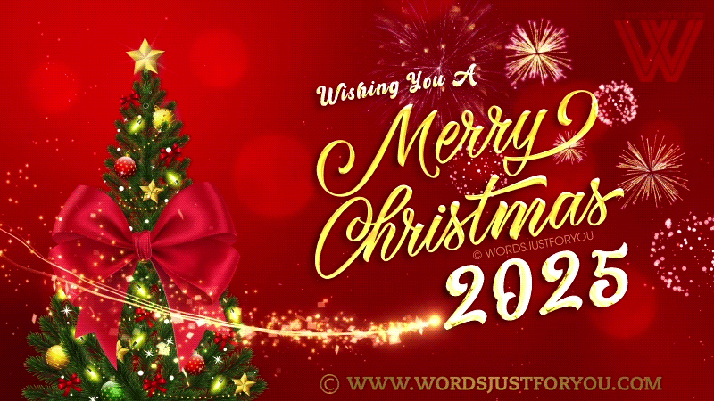 Merry Christmas Wishes 2025 » WordsJustforYou.com - Original Creative ...