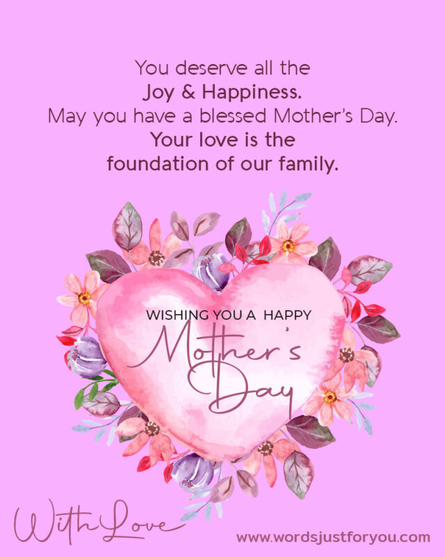 Happy Mothers Day Blessings » WordsJustforYou.com - Original Creative ...