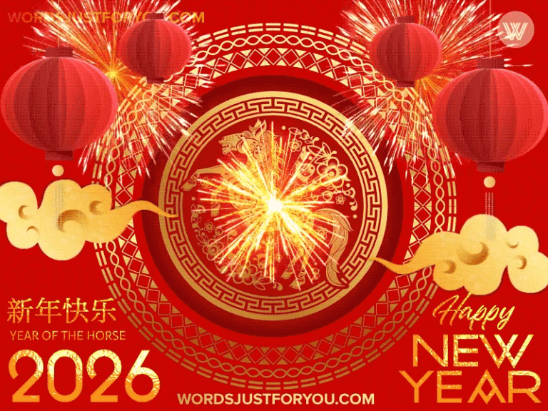 2026 Happy Chinese New Year GIF Year Of Horse GIFs Lunar New Year Wishes