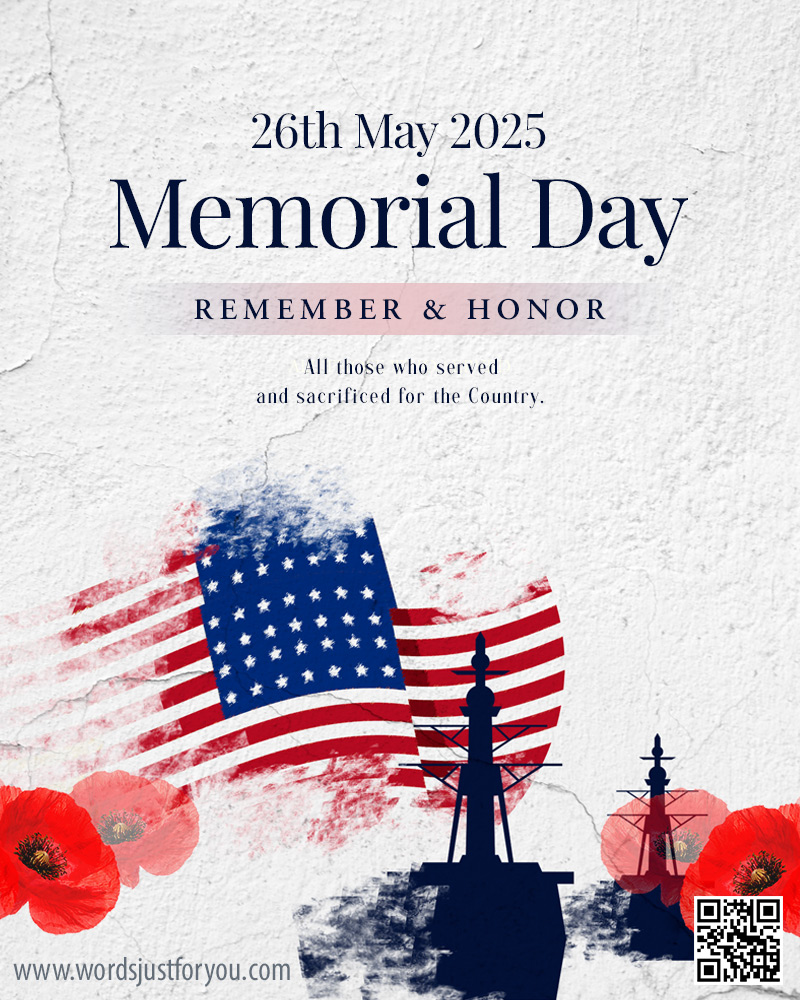 Free Memorial Day Images To Download And Share On 26th May 2025 ...