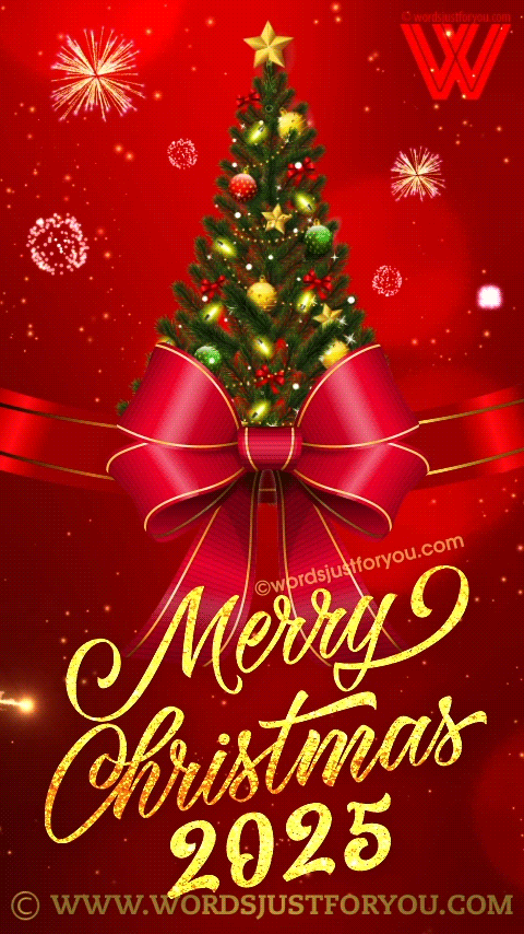 Merry Christmas Wishes 2025 » WordsJustforYou.com - Original Creative ...